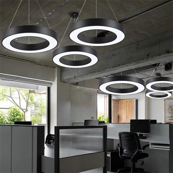 China 6000K Iron Frame Round LED Pendant Light Fixtures Manufacturers ...