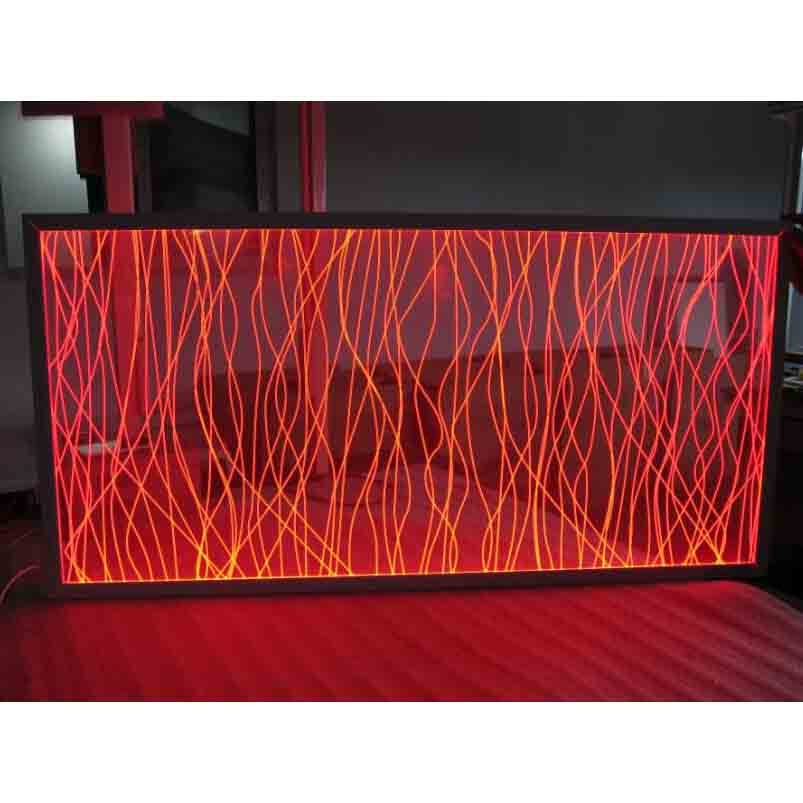 China 295x595mm Engraved RGB RGBW LED Wall Mounted Panel Light Fixtures ...