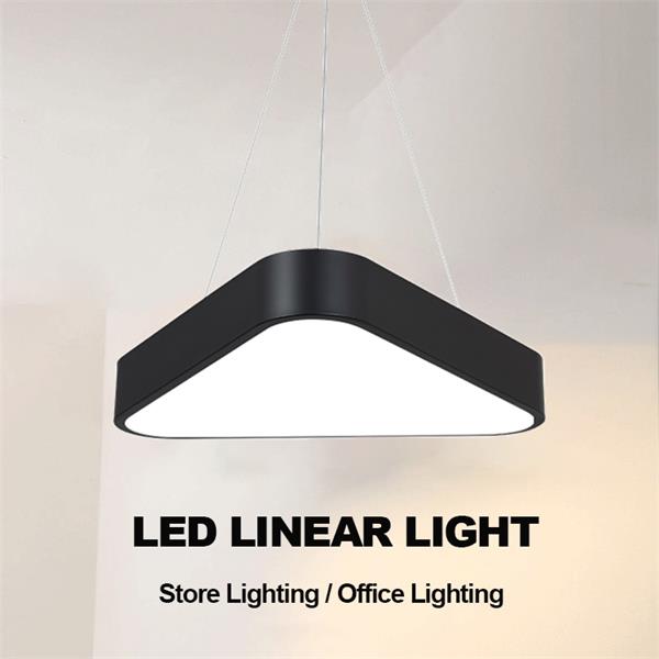 China CE ROSH Certified Suspended Solid Triangle LED Ceiling Light ...