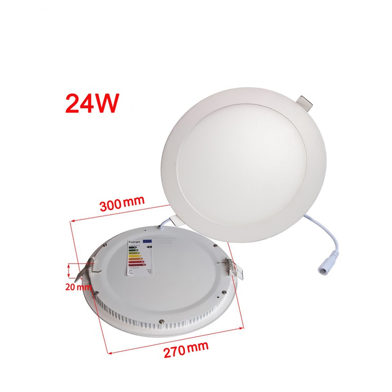 China Cheap Price 24W 300mm Recessed Round LED Panel Ceiling Light ...