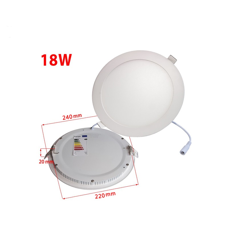 China Die-Casting Aluminum 18W 225mm Dimmable Round LED Ceiling Panel ...